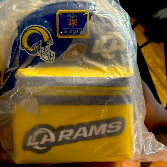 Loungefly | Bags | Loungefly La Rams Mini Backpack Brand New With Tags ...